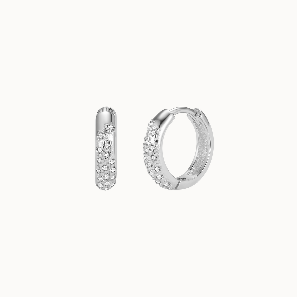 Nila Earrings - Silver – Nava Copenhagen